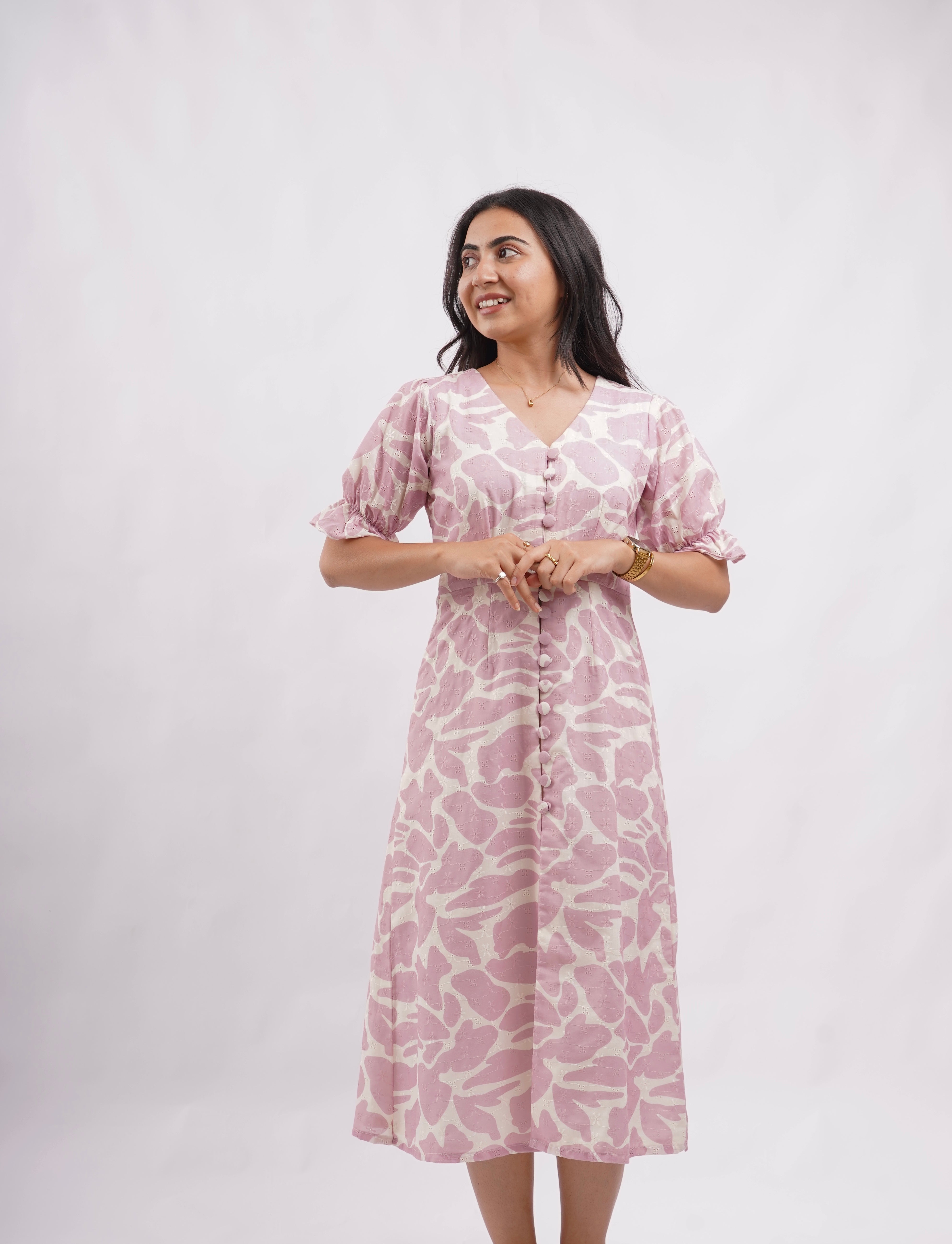 Blush Harmony Dress – Dira Fashion Studio